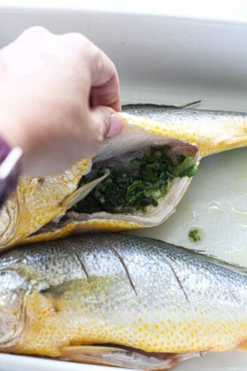 Oven baked yellow croaker recipe - The Top Meal