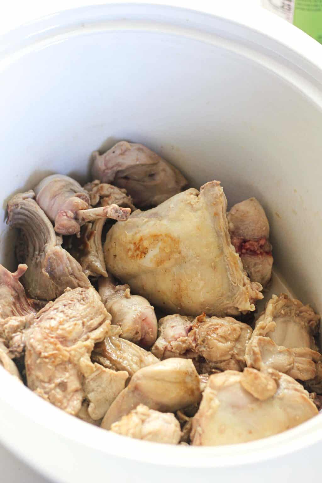 Easy slow cooker rabbit cacciatore - The Top Meal