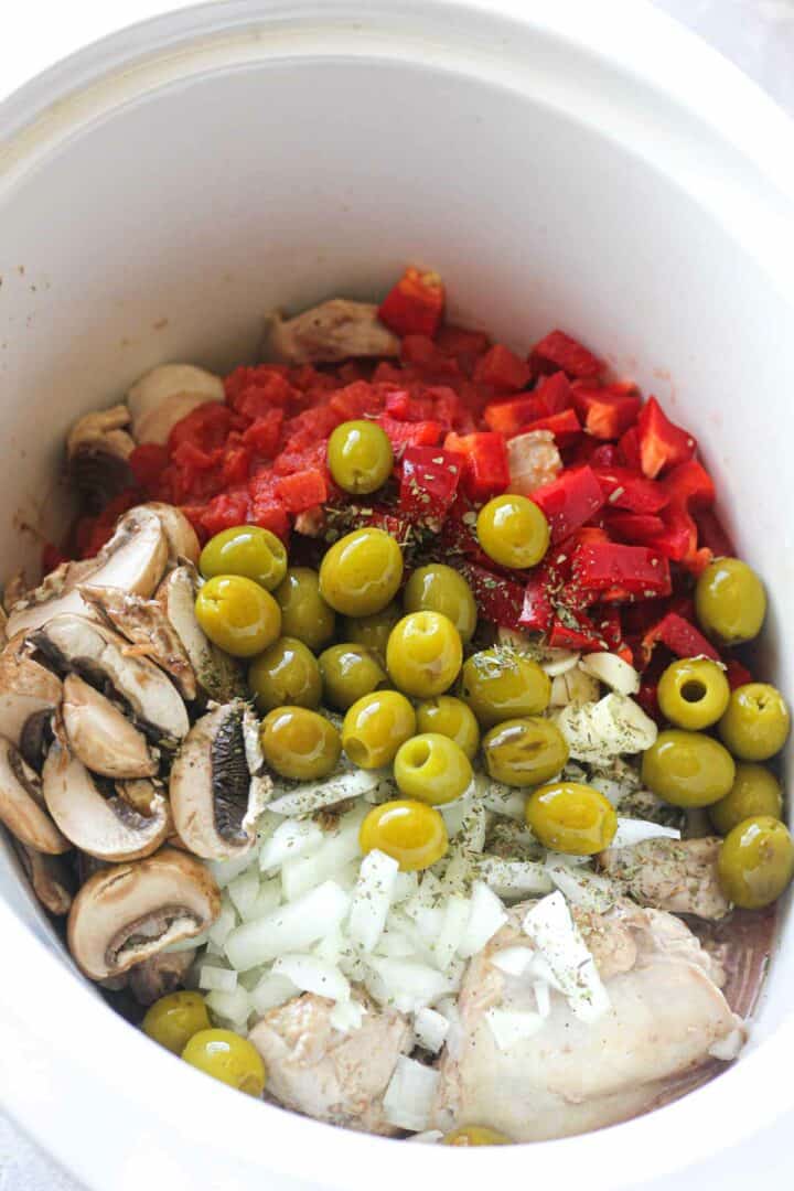 Easy slow cooker rabbit cacciatore - The Top Meal