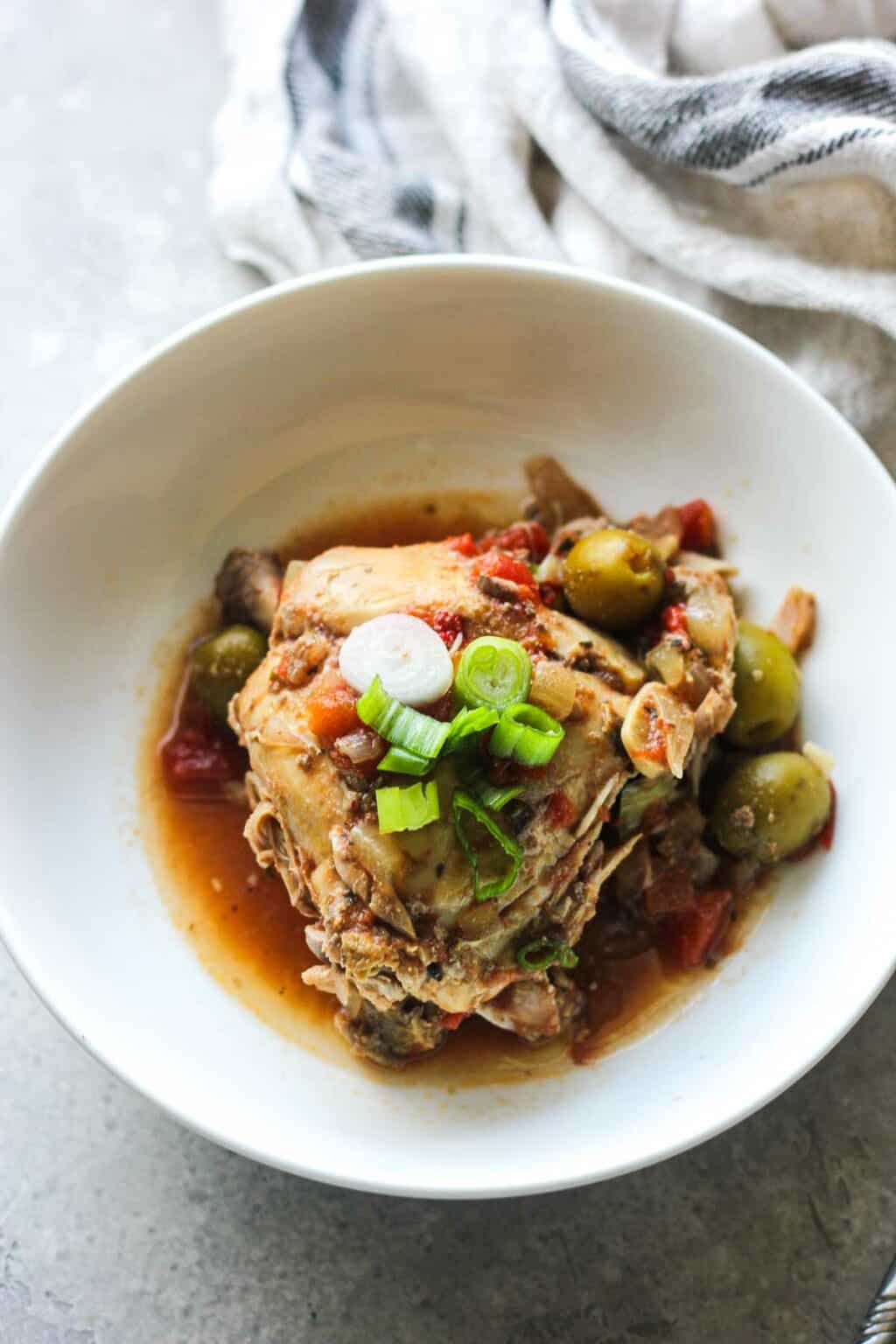 Easy slow cooker rabbit cacciatore - The Top Meal