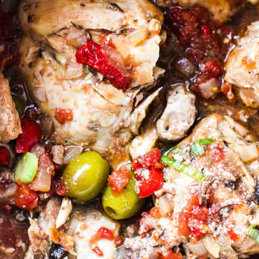 Easy slow cooker rabbit cacciatore - The Top Meal