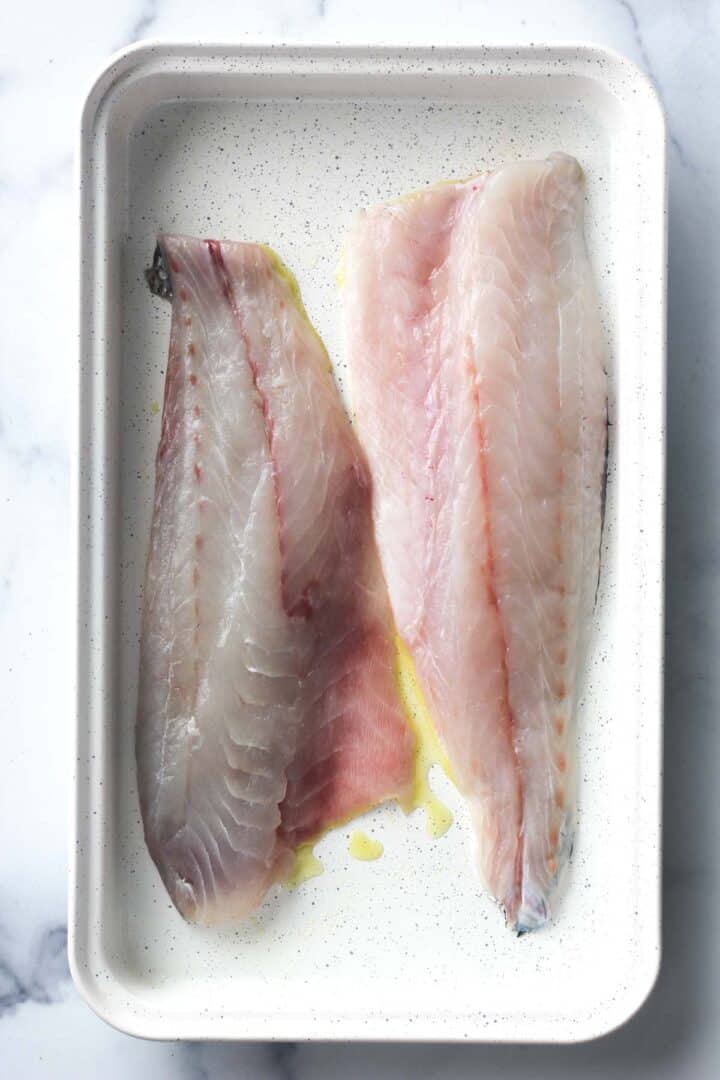 Deliciously oven baked weakfish fillets recipe - The Top Meal