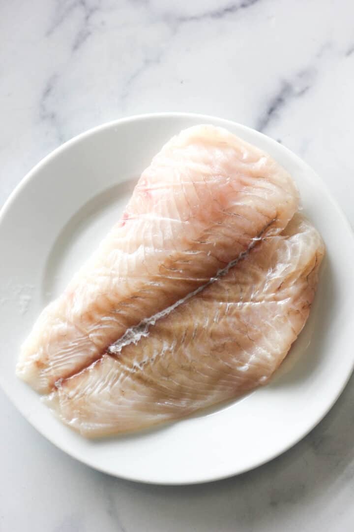 Baked fluke recipe with chives and lemon butter - The Top Meal
