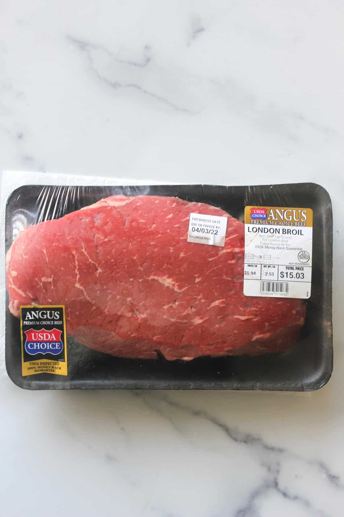 Crock Pot London Broil with Ranch - The Top Meal