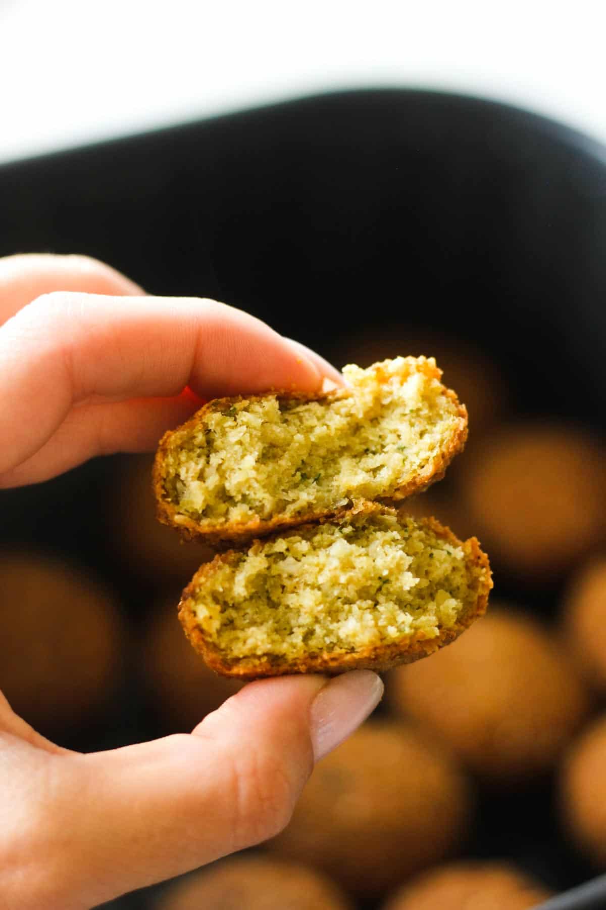 Trader Joe's frozen falafel in air fryer - The Top Meal