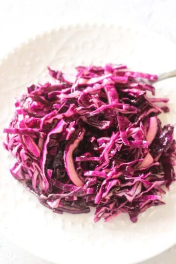 Turkish red cabbage salad - The Top Meal