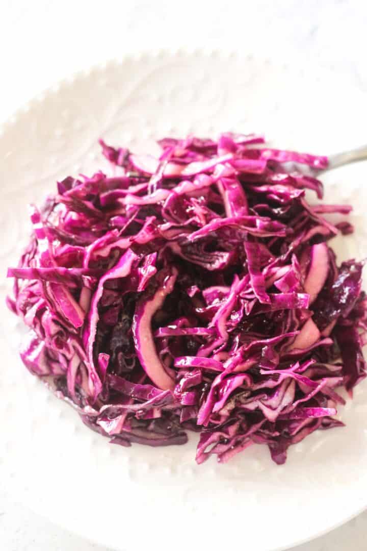 Turkish red cabbage salad - The Top Meal