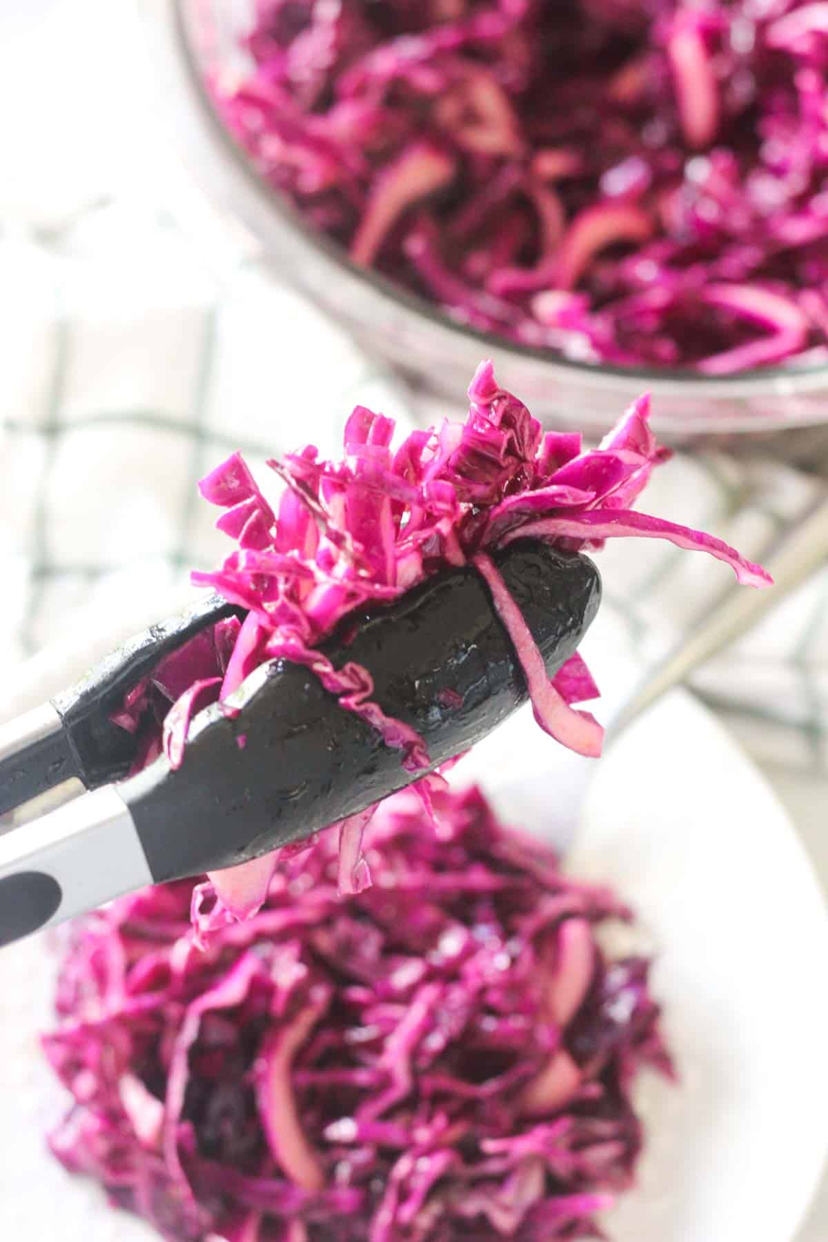 Turkish red cabbage salad - The Top Meal