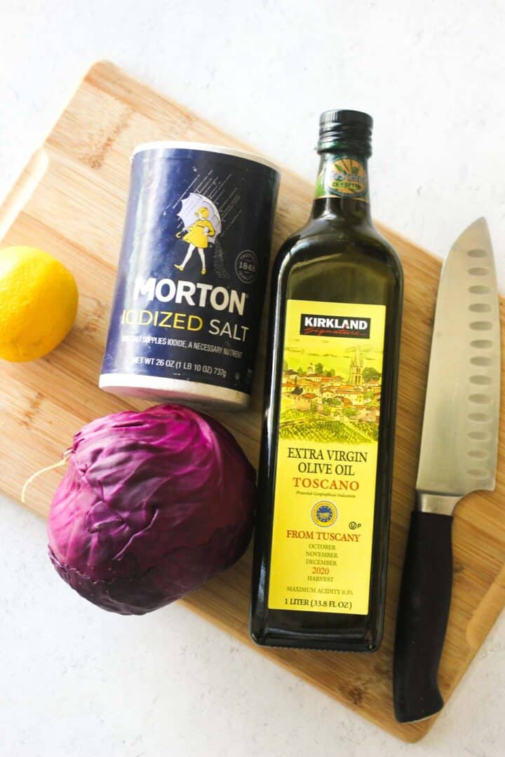 Turkish red cabbage salad - The Top Meal