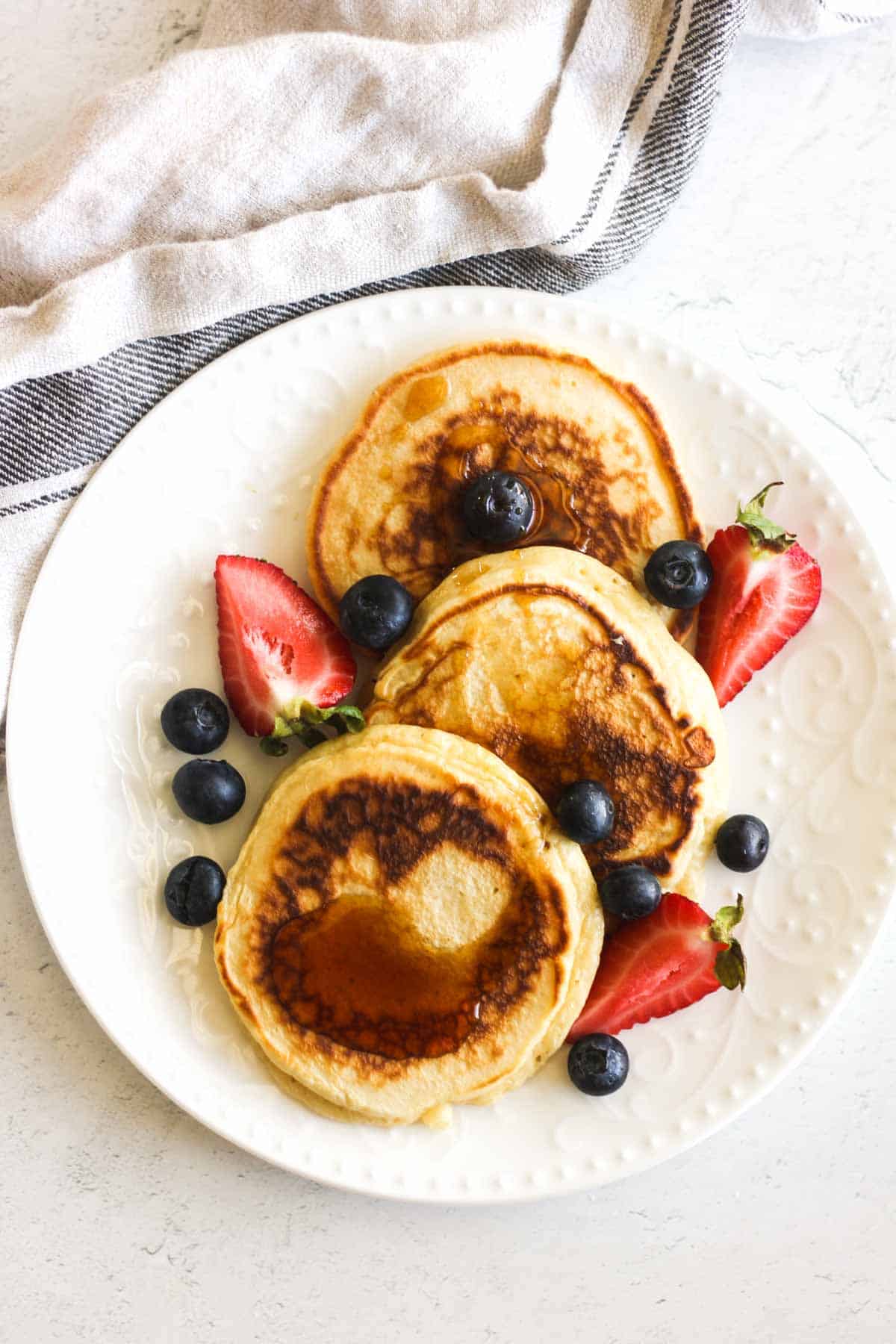 Fluffy Pancakes with Evaporated Milk - The Top Meal
