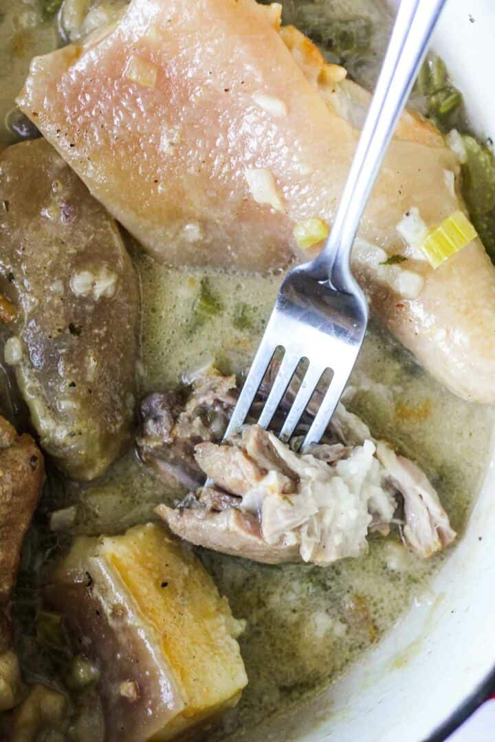 Pig Tails Stew- Easy and Delicious - The Top Meal