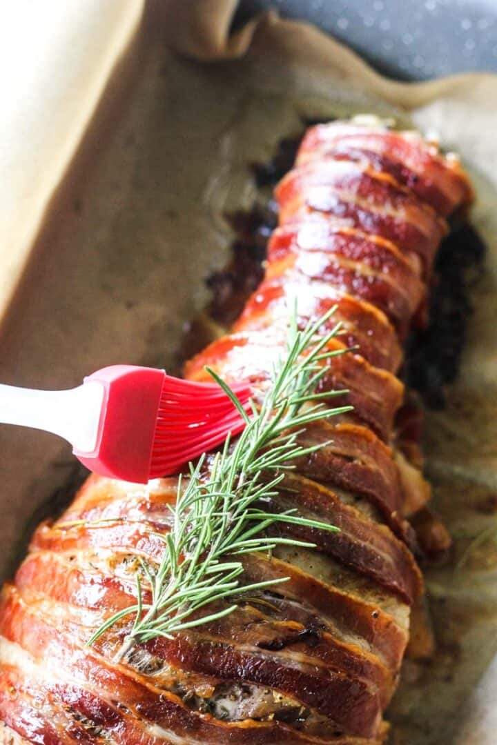 Turkey Legs Wrapped in Bacon - The Top Meal