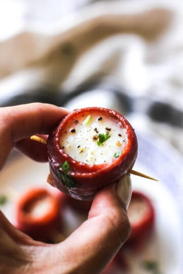 Turkey Bacon Wrapped Scallops - The Top Meal