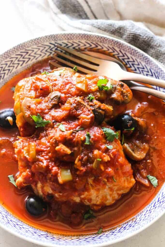 Easy Turkey Cacciatore Recipe - The Top Meal