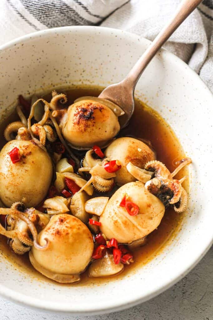 Braised cuttlefish recipe Chinese style - The Top Meal