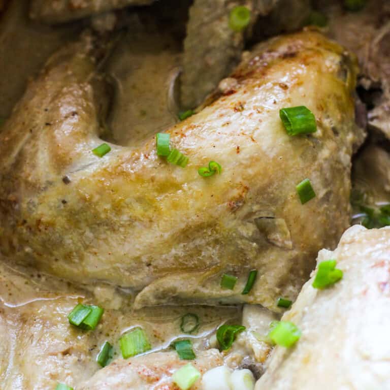 4 Ingredient slow cooker chicken with stuffing - The Top Meal