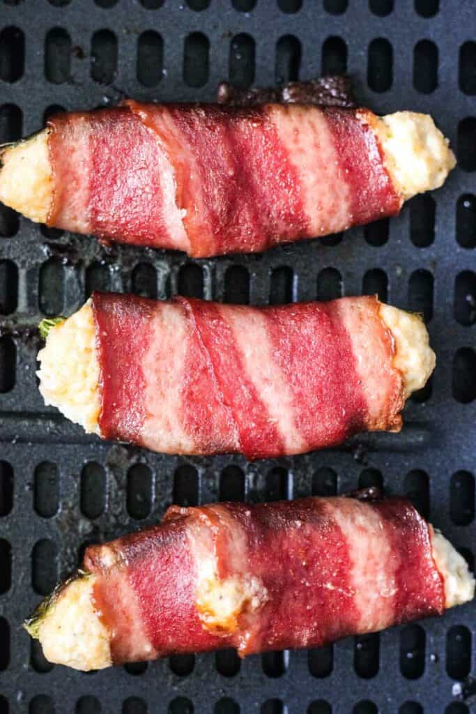 Turkey bacon wrapped jalapeno poppers - The Top Meal