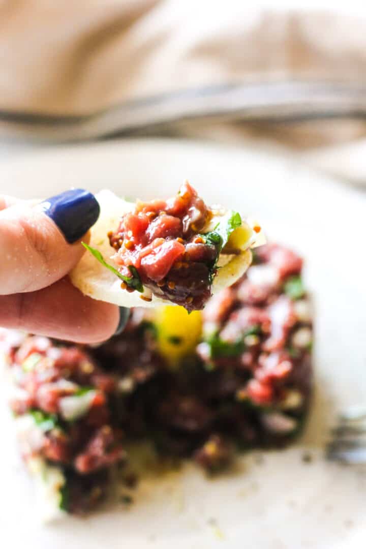 Bison Tartare Recipe (Better Than in Restaurant!) - The Top Meal