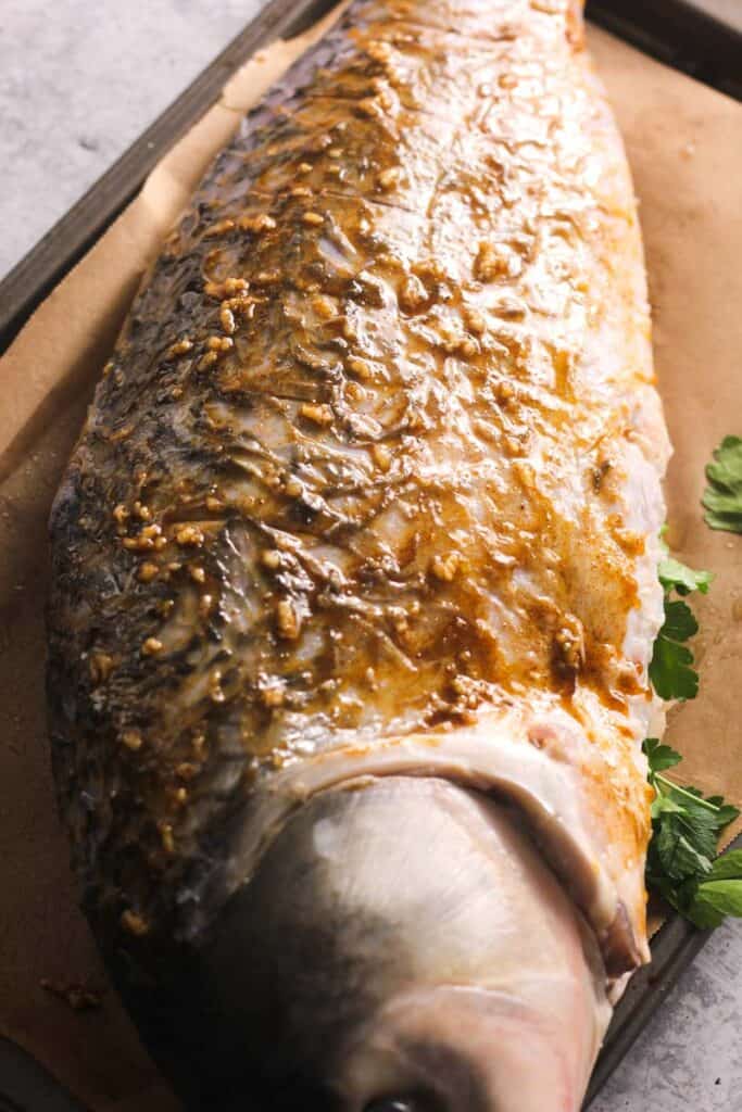 Baked buffalo fish recipe - The Top Meal