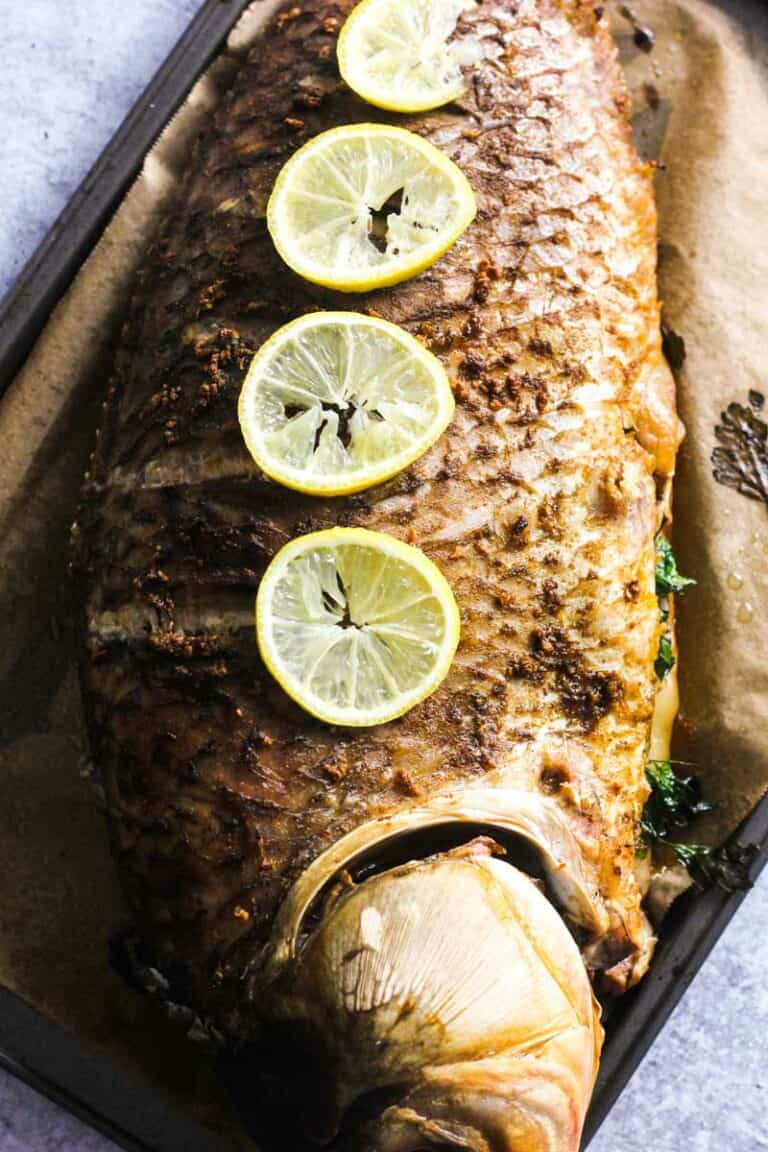 Baked buffalo fish recipe - The Top Meal
