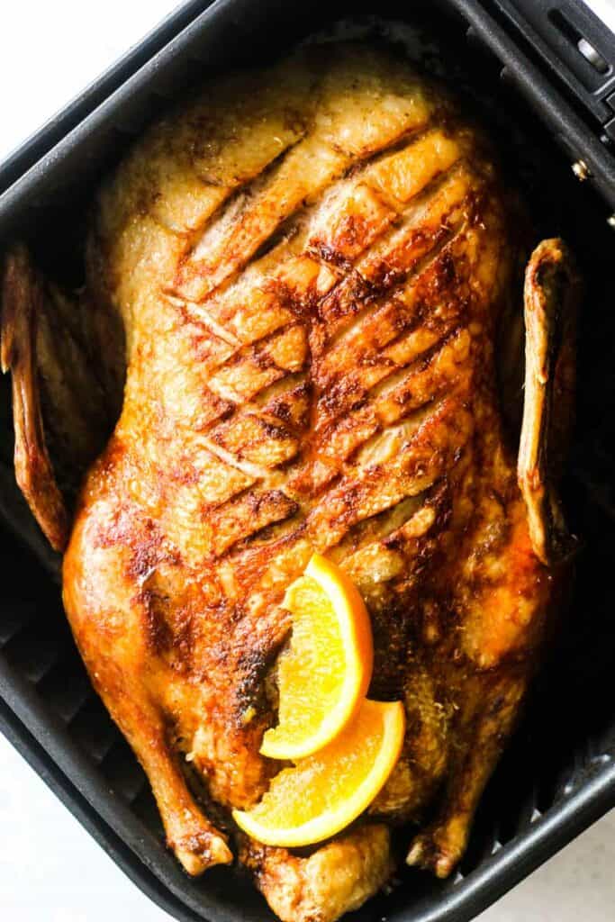 Air Fryer Duck Recipe (super crispy skin!) - The Top Meal