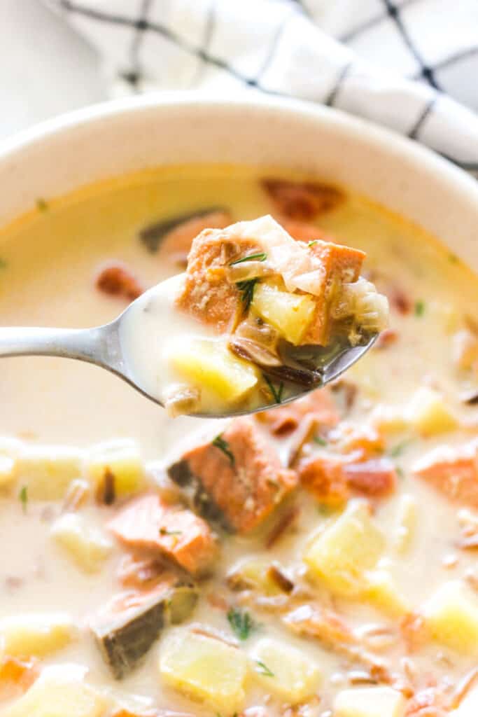 Creamy Salmon Head Soup - The Top Meal