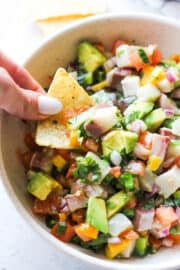 Yellowtail Ceviche - The Top Meal