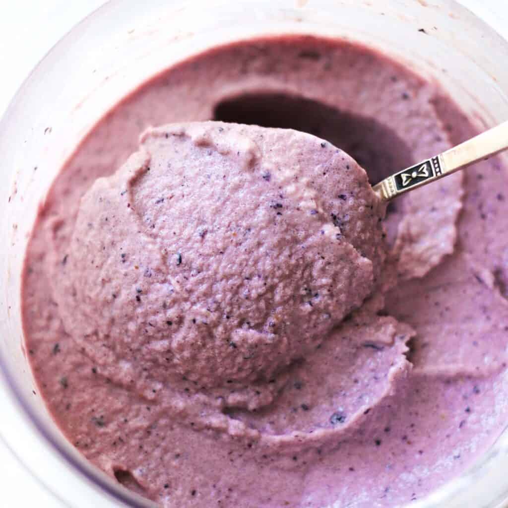 Ninja Creami Blueberry Ice Cream - The Top Meal