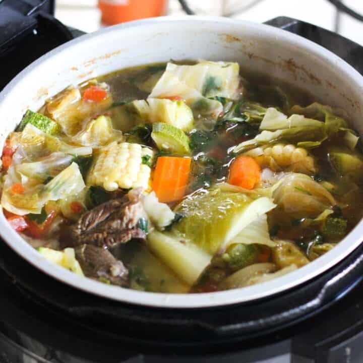 Tender Ninja foodi pressure cooker beef short ribs with Dr.Pepper