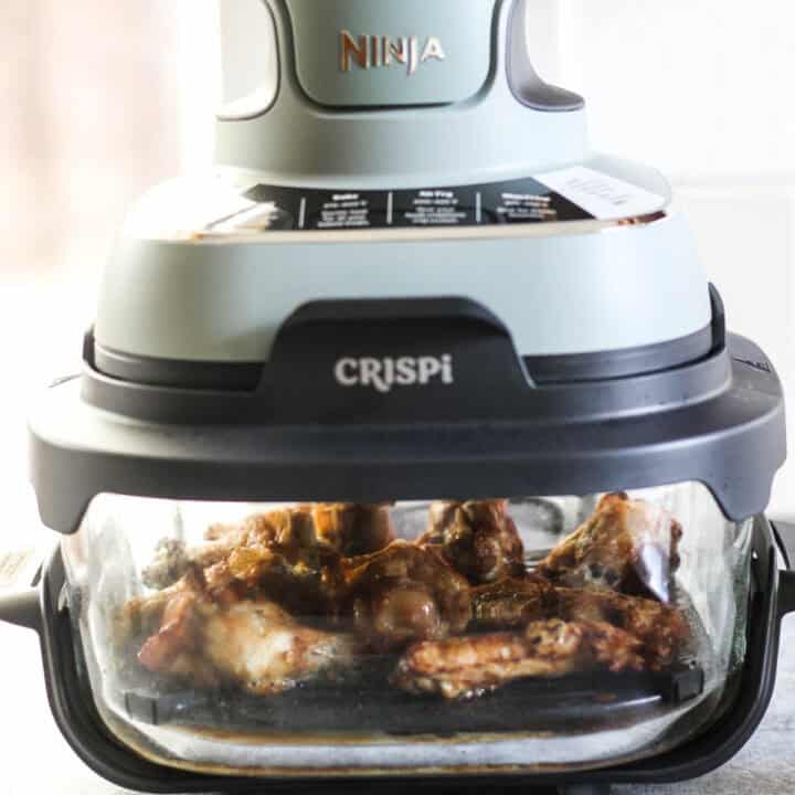 Ninja Crispi Chicken Wings (Honey Soy Glaze) - The Top Meal
