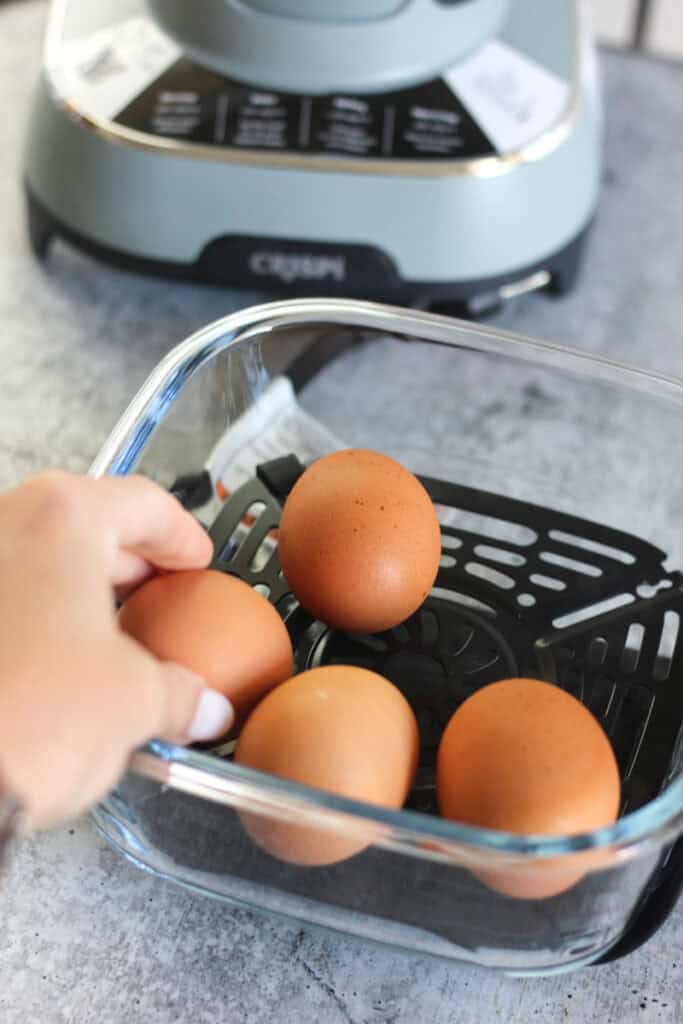 Ninja Crispi Hard Boiled Eggs - The Top Meal